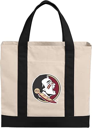 Amazon.com: Broad Bay FSU Tote Bag or OFFICIAL Canvas Florida State ...