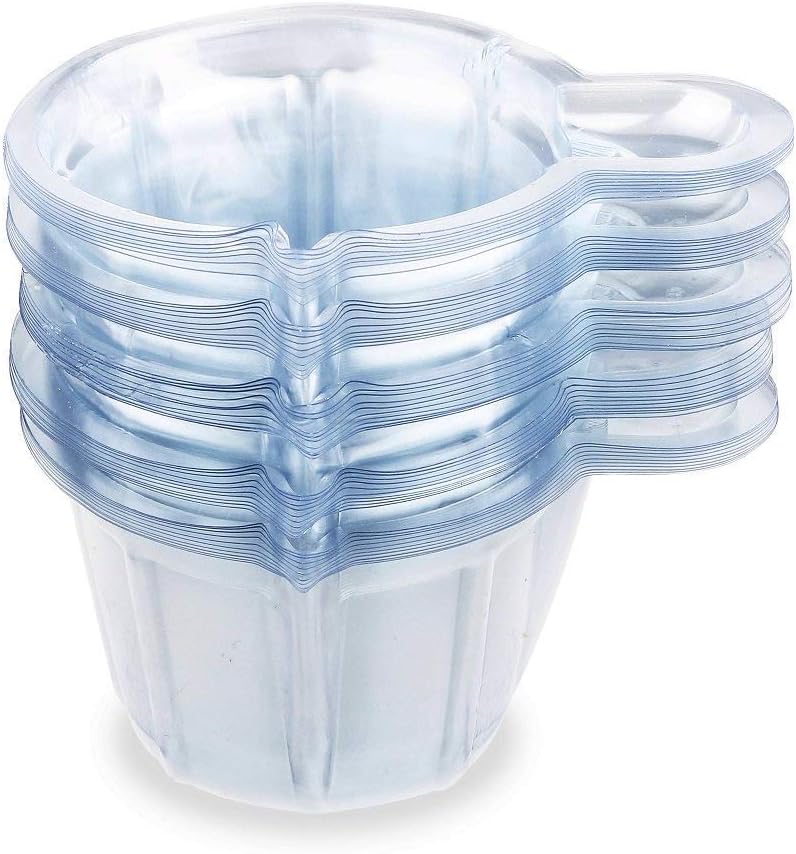 JinYu Pack of 50 Urine Cups Plastic Urine Collecting Cups Disposable ...