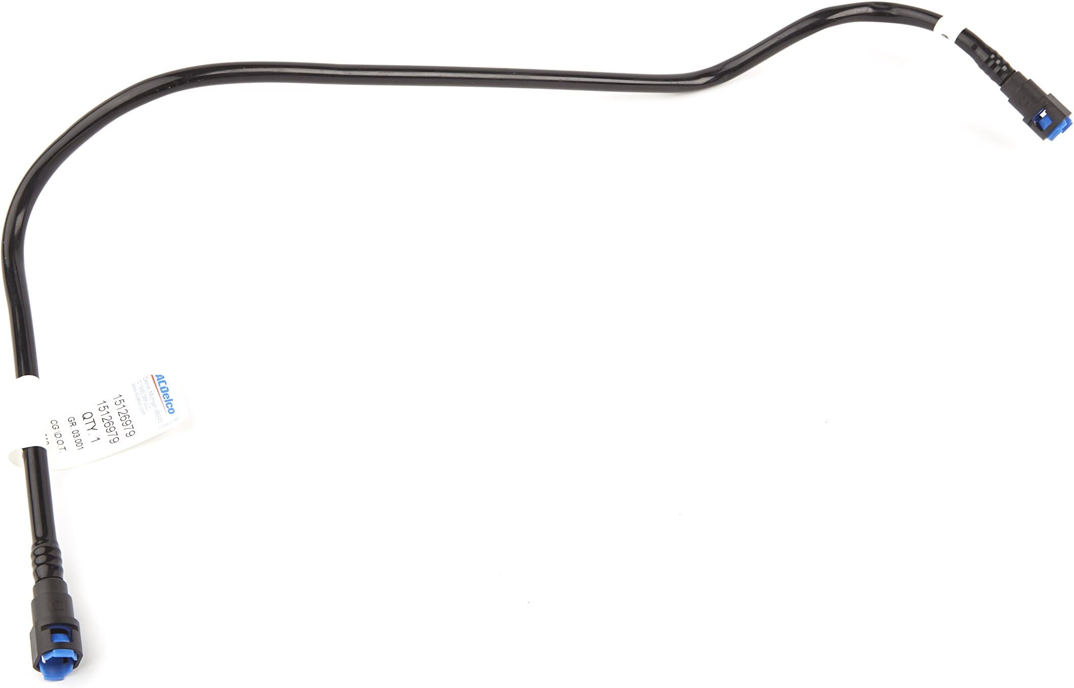 Amazon.com: GM Genuine Parts 15126979 Rear Fuel Feed Hose,Black ...