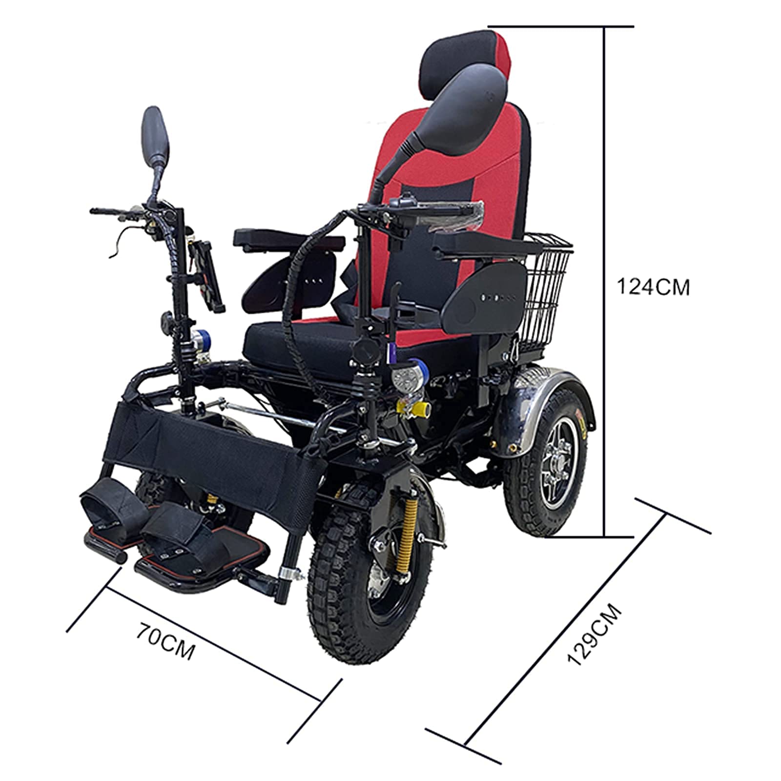 4x4 Off Road Wheelchairs Lasher Sport BT ATB All Terrain, Off Road