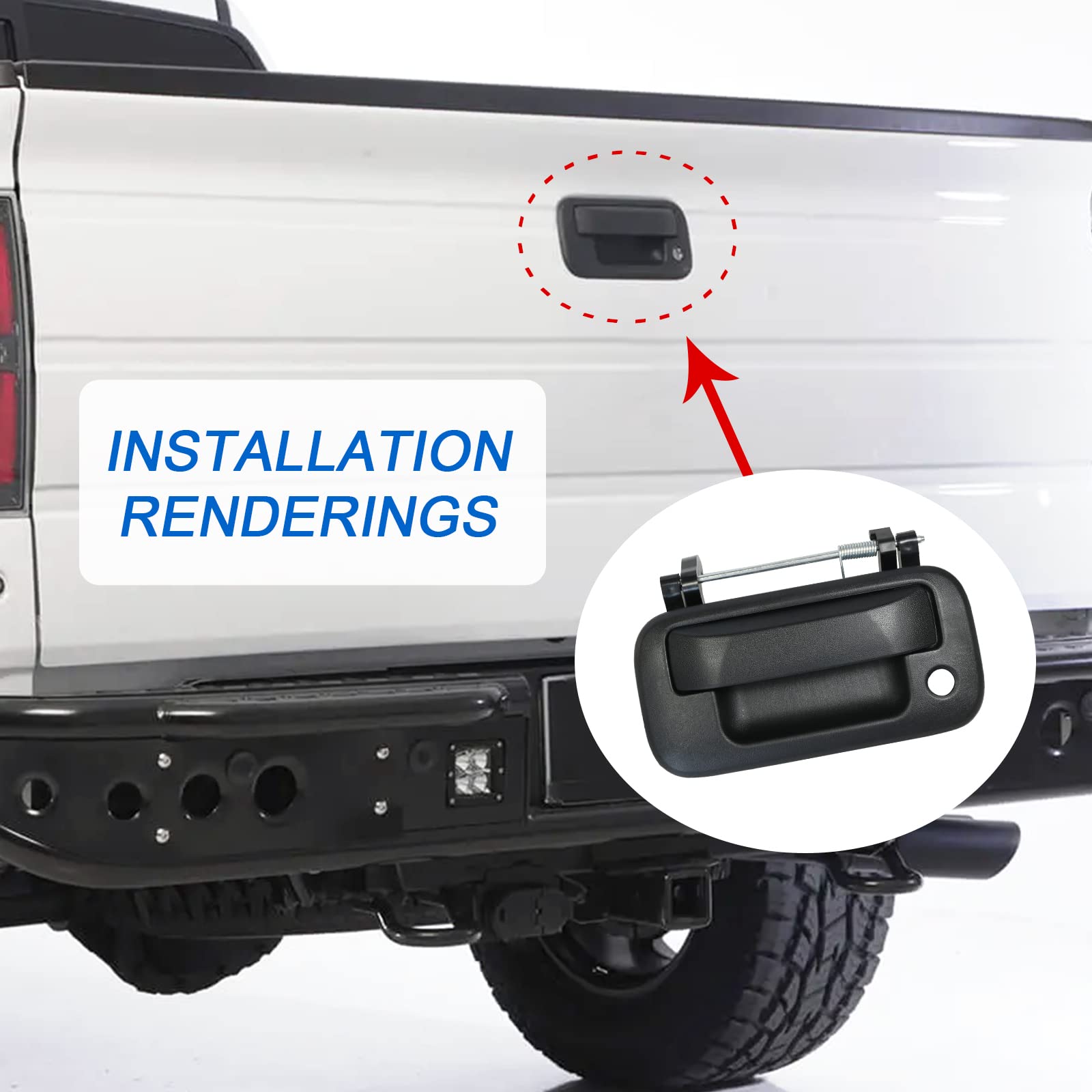 Tailgate Plastic Car & Truck Door Panels Ford F150 Tailgate Lettering ...