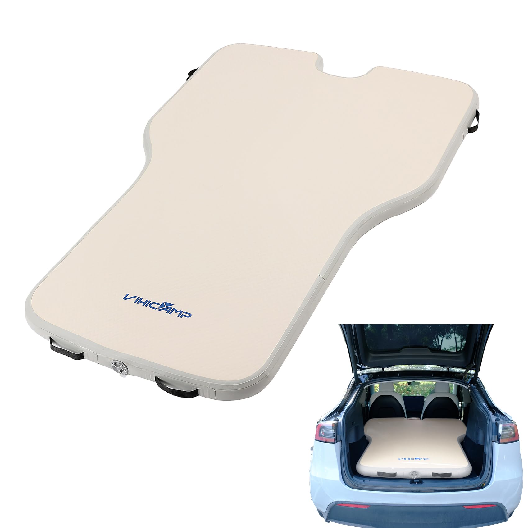 Inflatable Car Mattress - 3.15’’ Camping Air Mattress for SUVs, Jeeps ...