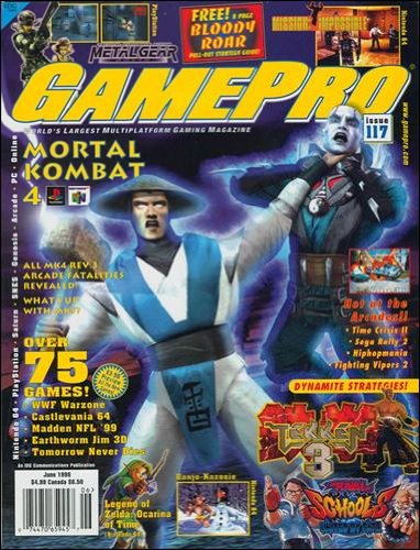 GamePro Magazine #117 (June 1998): Wes Nihei (Editor-in-chief ...