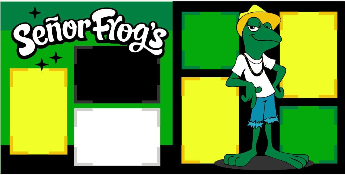 Amazon.com: "Senor Frog's" Scrapbook Page Kit
