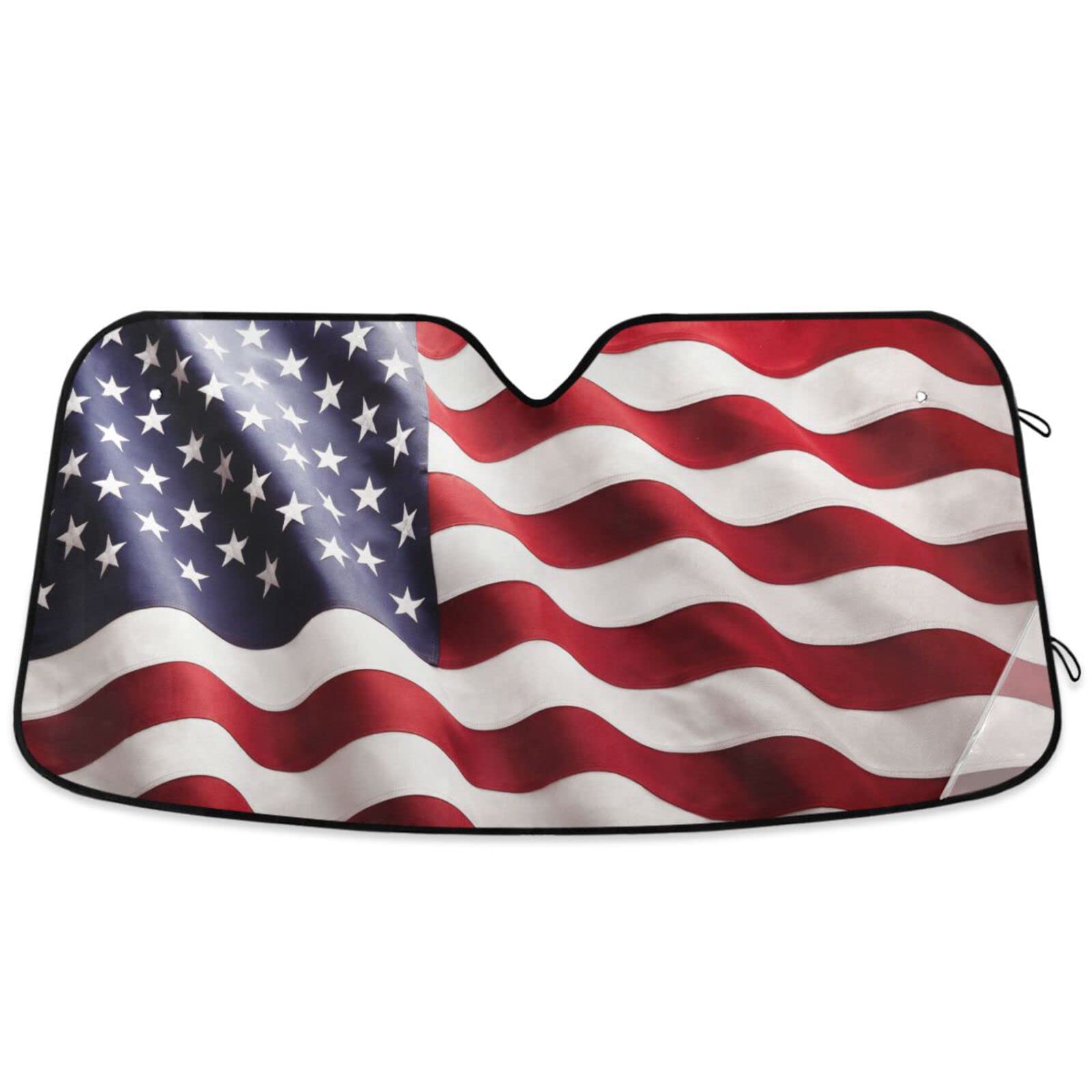 Cool American Flag Flying Background