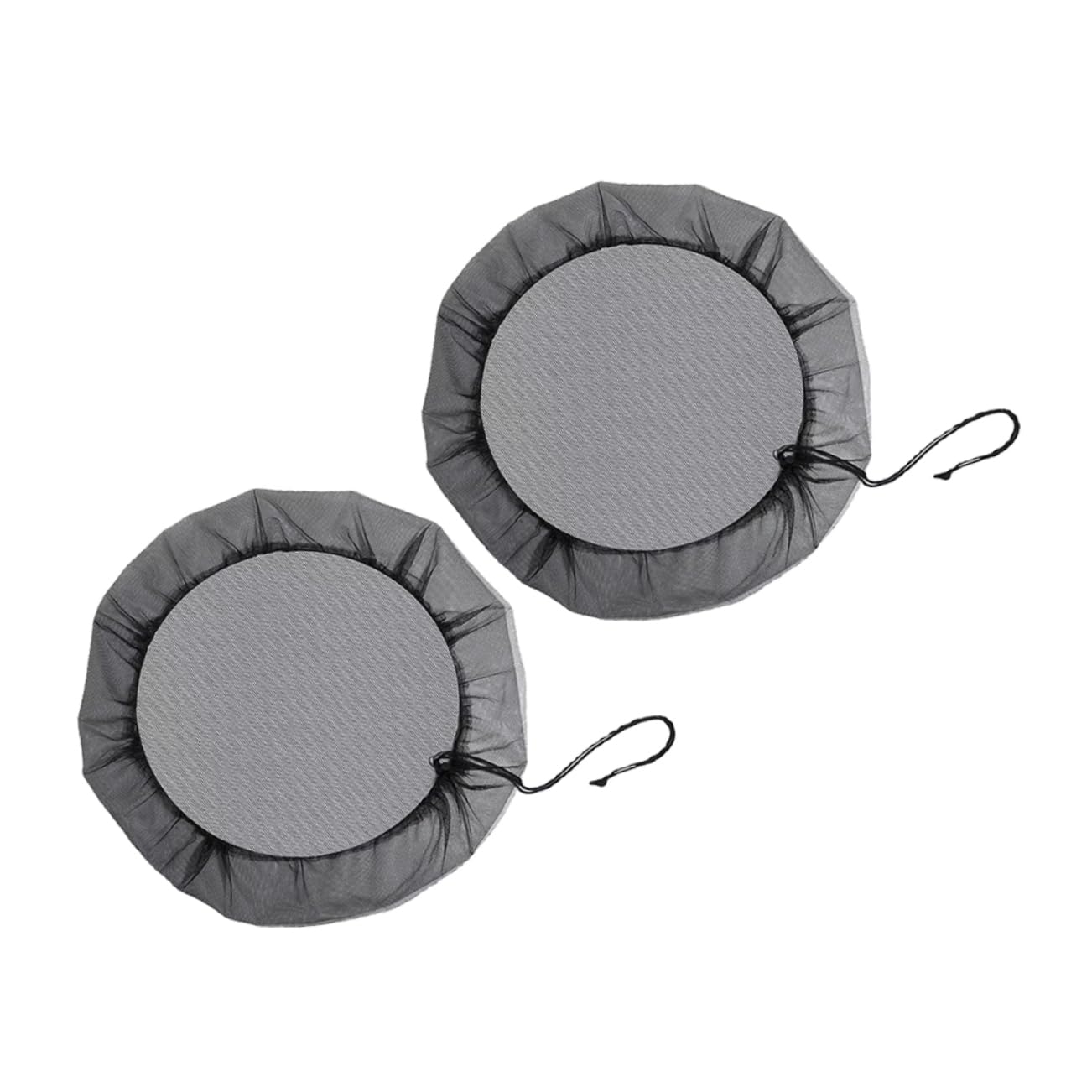 Amazon.com : IWOWHERO 2 Pcs Black Polyester Outdoor Water Bucket ...