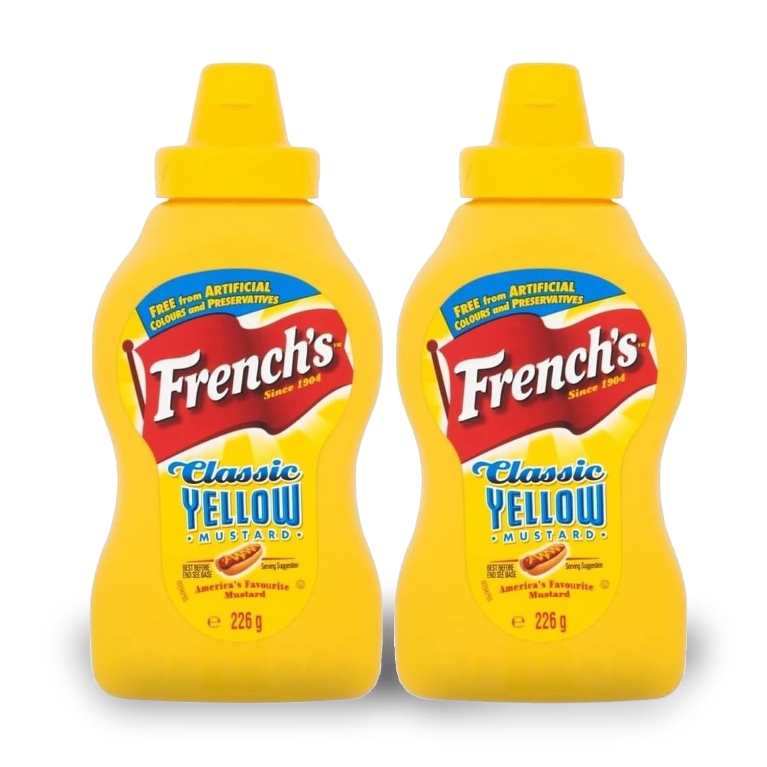 French's Classic Yellow Mustard (226g) - Pack of 2 : Amazon.co.uk: Grocery