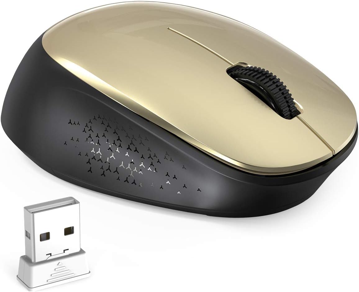 Amazon.com: Wireless Mouse, RATEL 2.4G Silent Computer Mice with USB ...
