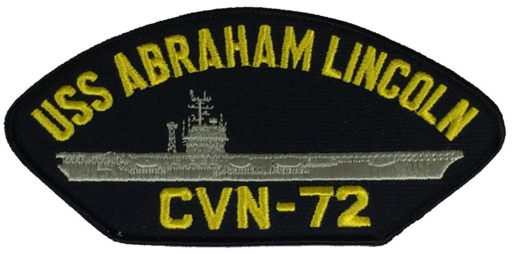 Amazon.com: USS Abraham Lincoln CVN-72 Patch - Multi-Colored - Veteran ...
