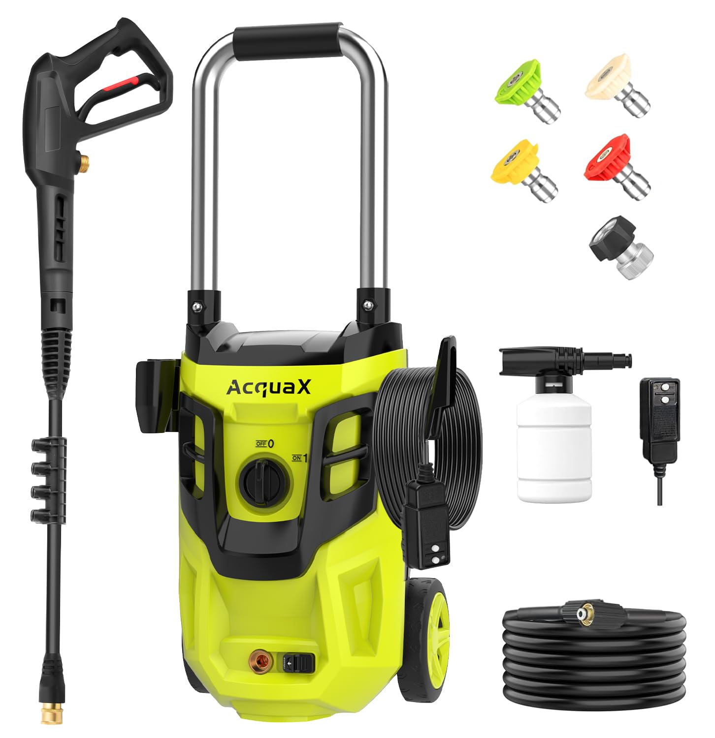 Amazon.com : AcquaX Electric Pressure Washer, 4300 PSI 3.0 GPM Electric ...