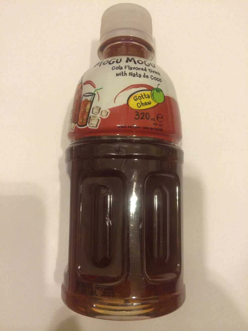 Amazon.com : Mogu Cola Flavored Drink with Nata De Coco 10.8 Oz (Pack ...