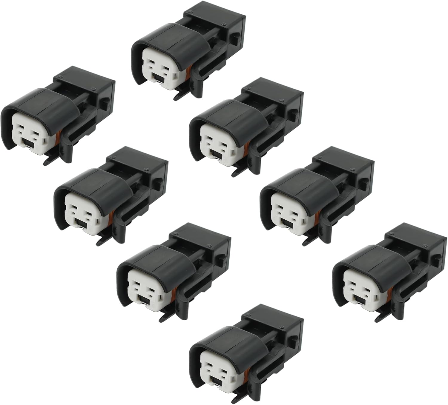 Amazon.com: vgoviwin Fuel Injector Adapter Connector Kit 8Pack, fuel ...