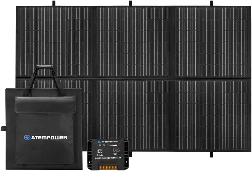 12V 380W Folding Solar Mat Black Silicon Blanket Flexible Solar Panel ...