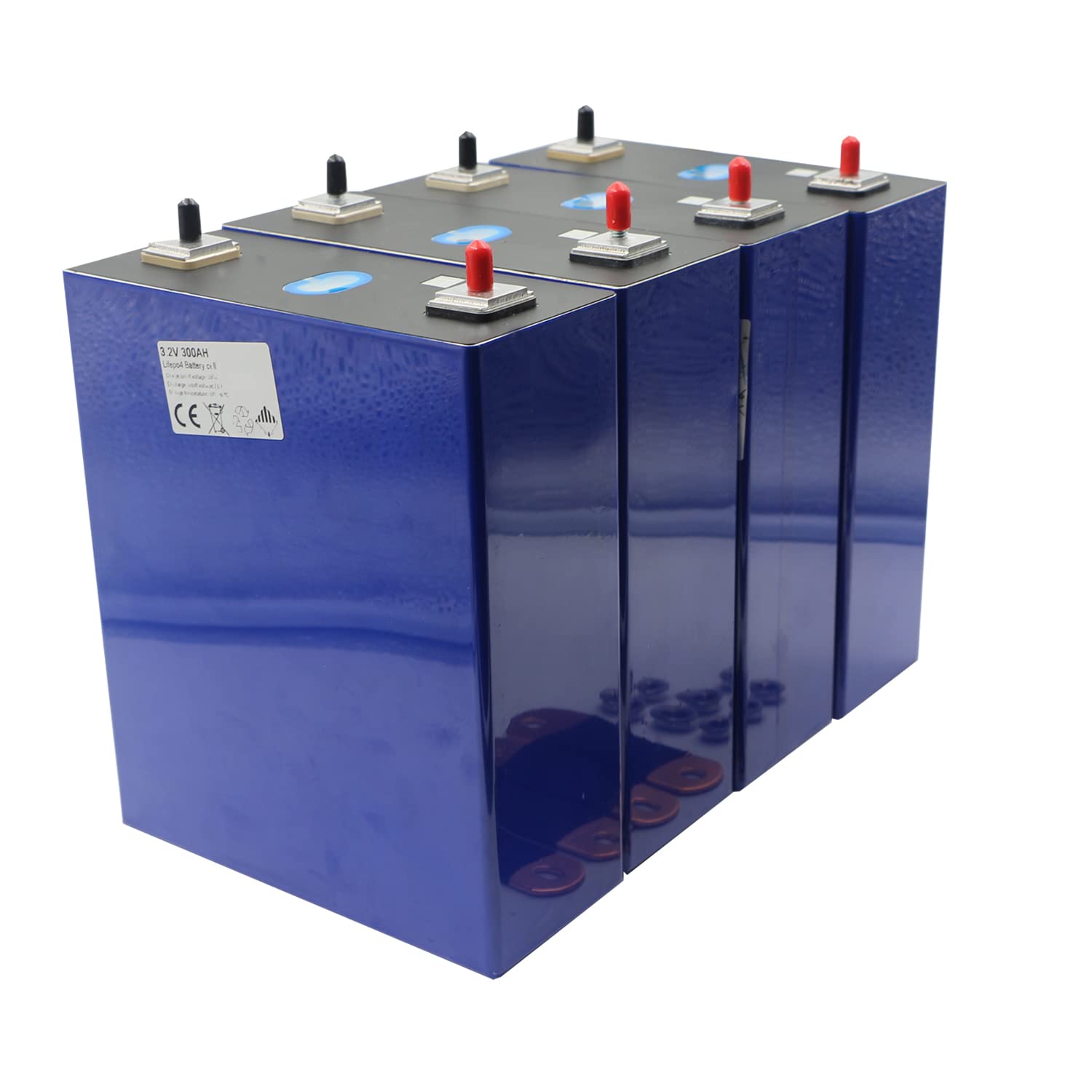 Amazon.com: 3.2V 300AH Grade A Automotive LiFePO4 Battery Cells with QR ...