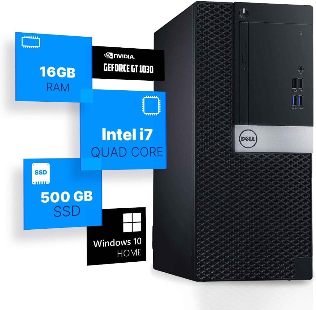 Amazon.com: BTG Prebuilt i7 Gaming PC - GeForce GT 1030 GPU + Intel ...