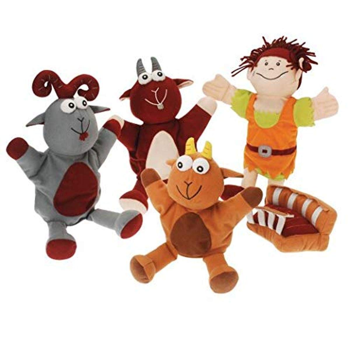 Buy Constructive Playthings The Three Billy Goats Gruff Hand Puppets ...