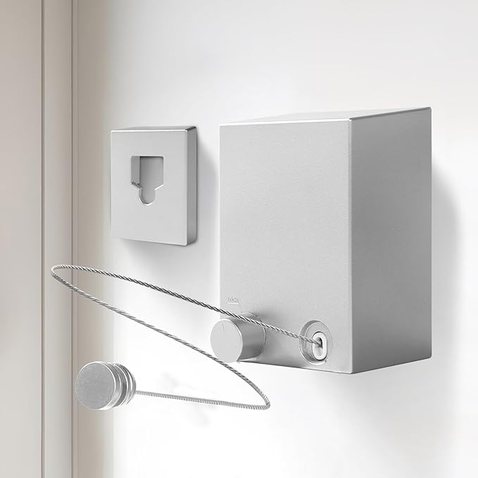 Amazon.com: Retractable Clothesline, Retractable Clothesline Outdoor ...