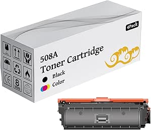 Amazon.com: CF360A CF361A CF363A CF362A Toner Cartridge Replacement High Yield Compatible for HP ...