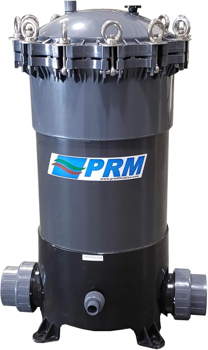 Amazon.com: PRM PVC 9 Cartridge Filter Housing, 20" Cartridges, 3" NPT ...