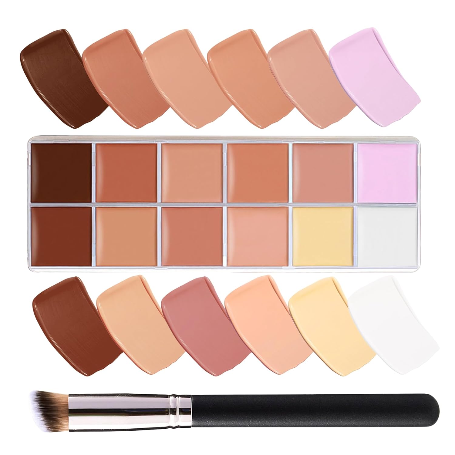 Amazon.com : 12 Colors Correcting Concealer Palette,Colors Corrector ...
