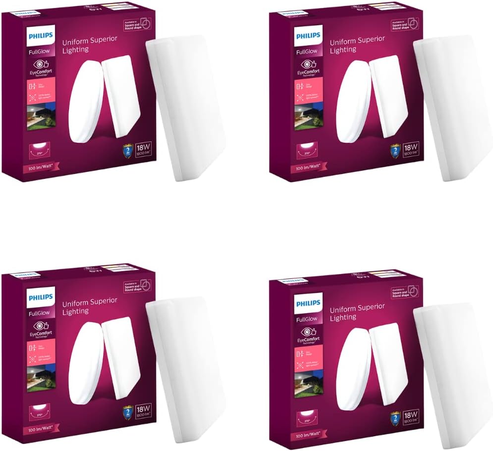Buy PHILIPS 18-watt Square Surface Full Glow | Surface LED Downlight ...
