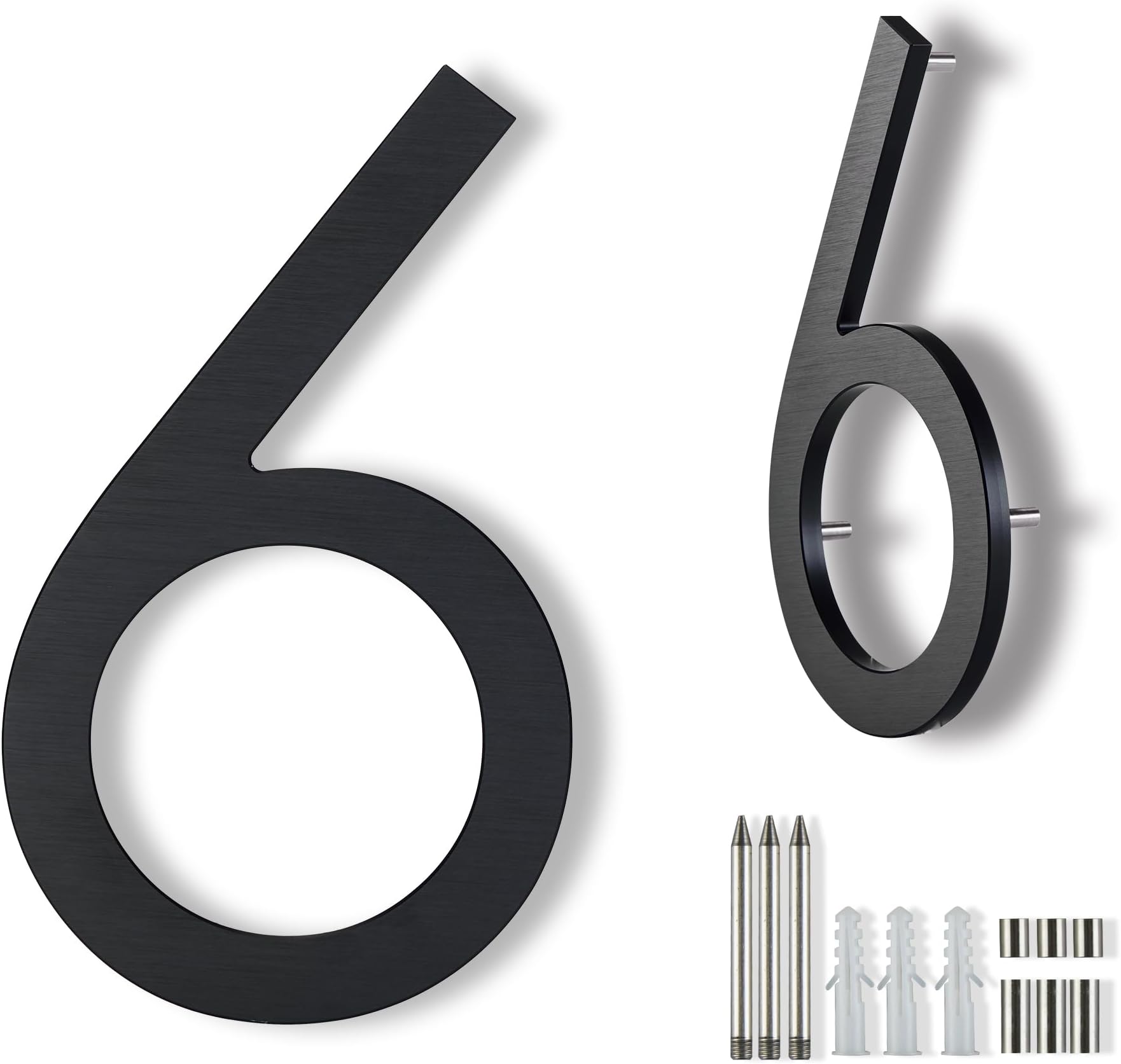 Modern House Numbers For Outside 20cm,Metal Large house Numbers for ...
