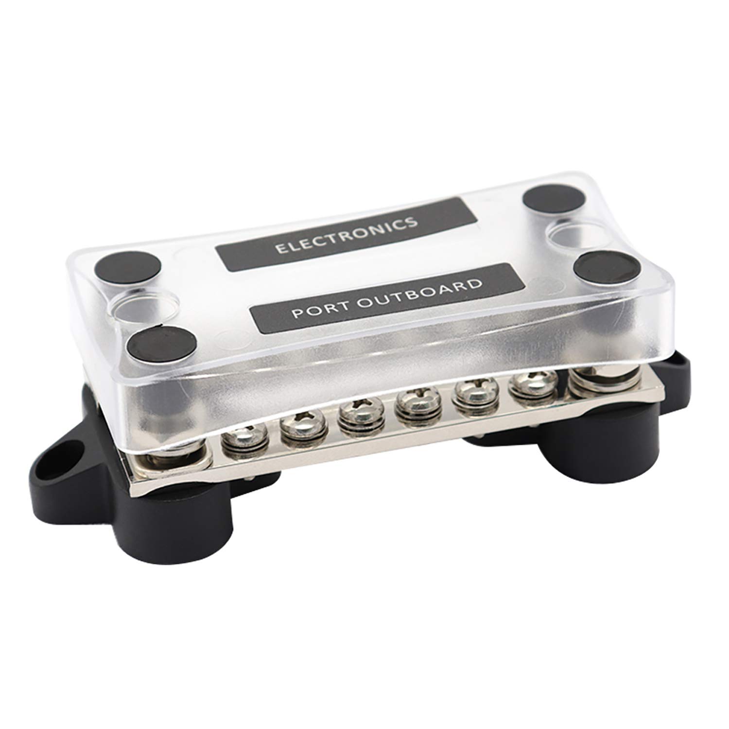 Buy AIHOUSE 100A 16-Bit Ground/Power Distribution Terminal Block ...