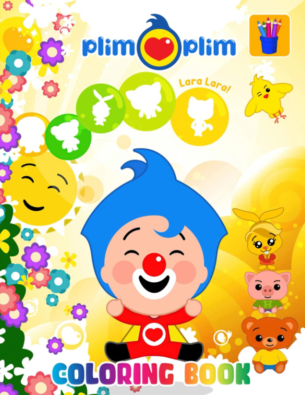 Buy Lara Lara! - Plim Plim Coloring Book: Creative & Exclusive Gift ...