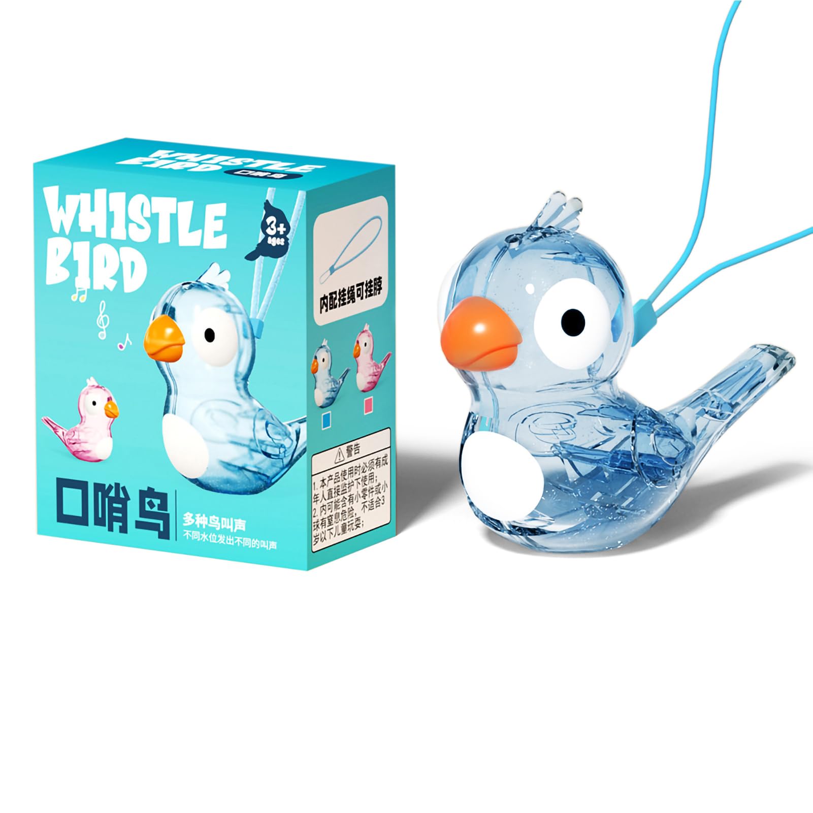 Amazon.com: Kids Toys Bird Whistle with Lanyard Fidget Toys Plastic ...