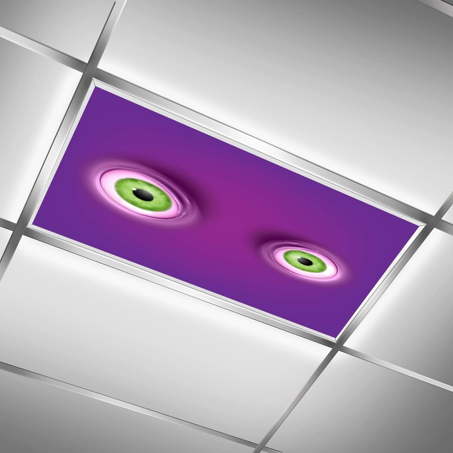 Amazon.com: Lights Fluorescent Light Covers for Classroom Office Green ...