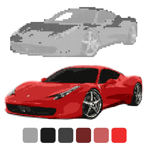 Car Coloring by Number: Sandbox Coloring - App on the Amazon Appstore