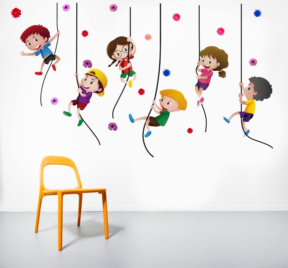 Cartoon Train Pvc Wall