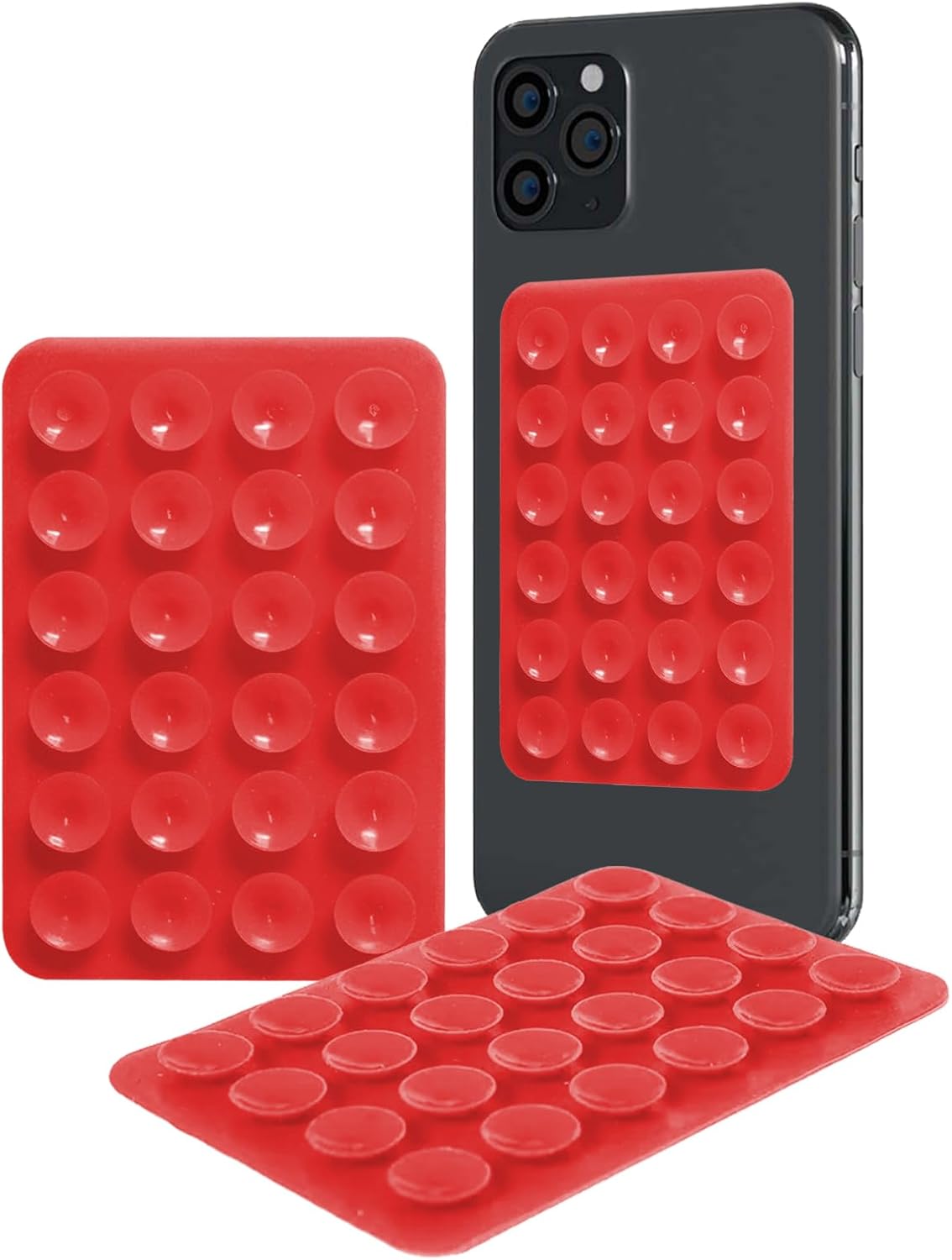 Amazon.com: Suction Phone Case Adhesive Mount, Silicone Adhesive Phone ...