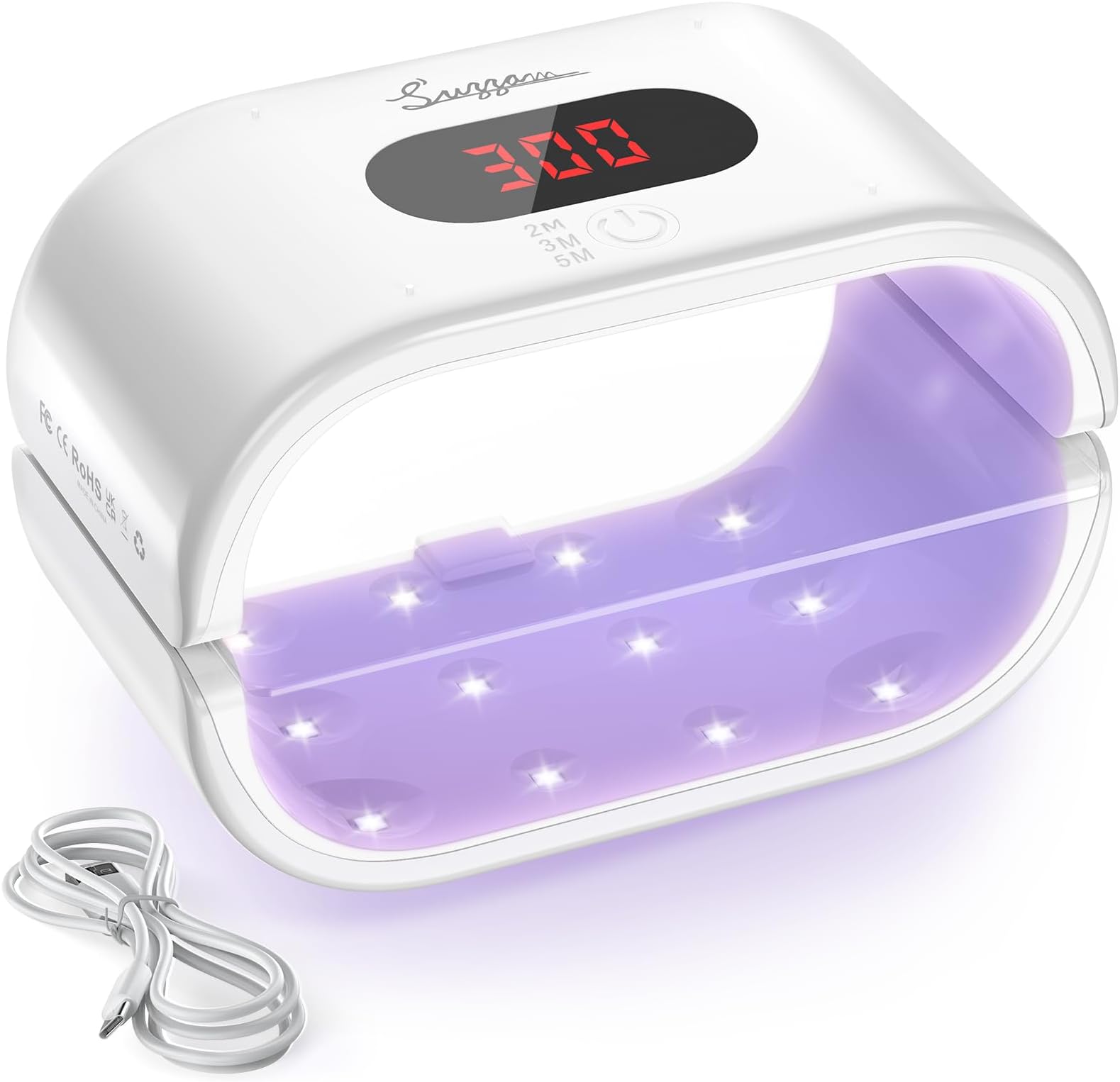 Amazon.com: Suzzam UV Light for Resin, Large Double-Sided UV Resin ...