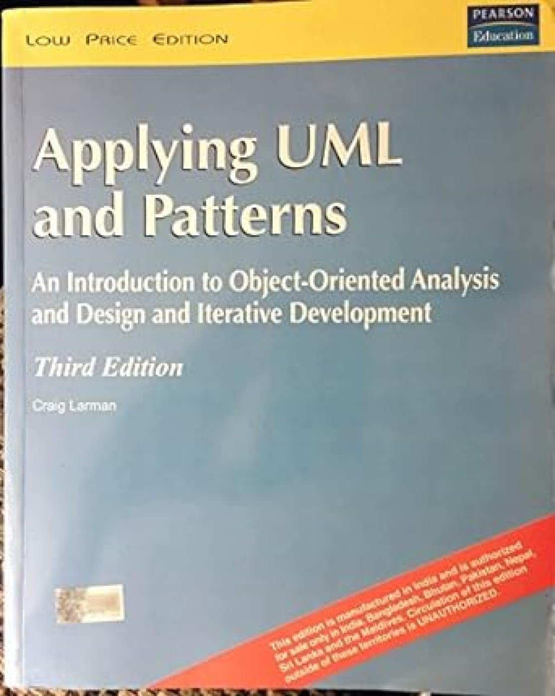 Buy Applying UML and Patterns: An Introduction to Object-oriented ...