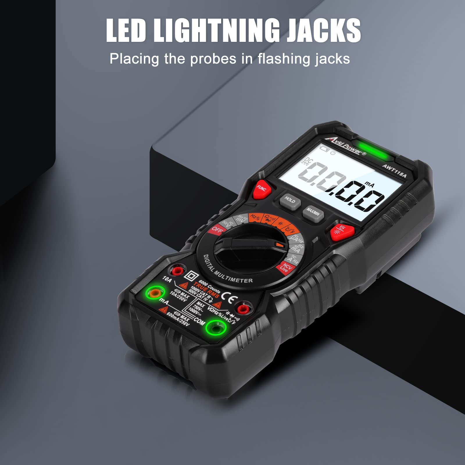 Multímetro digital AVID POWER...B095CDBH8T | Encarguelo.com