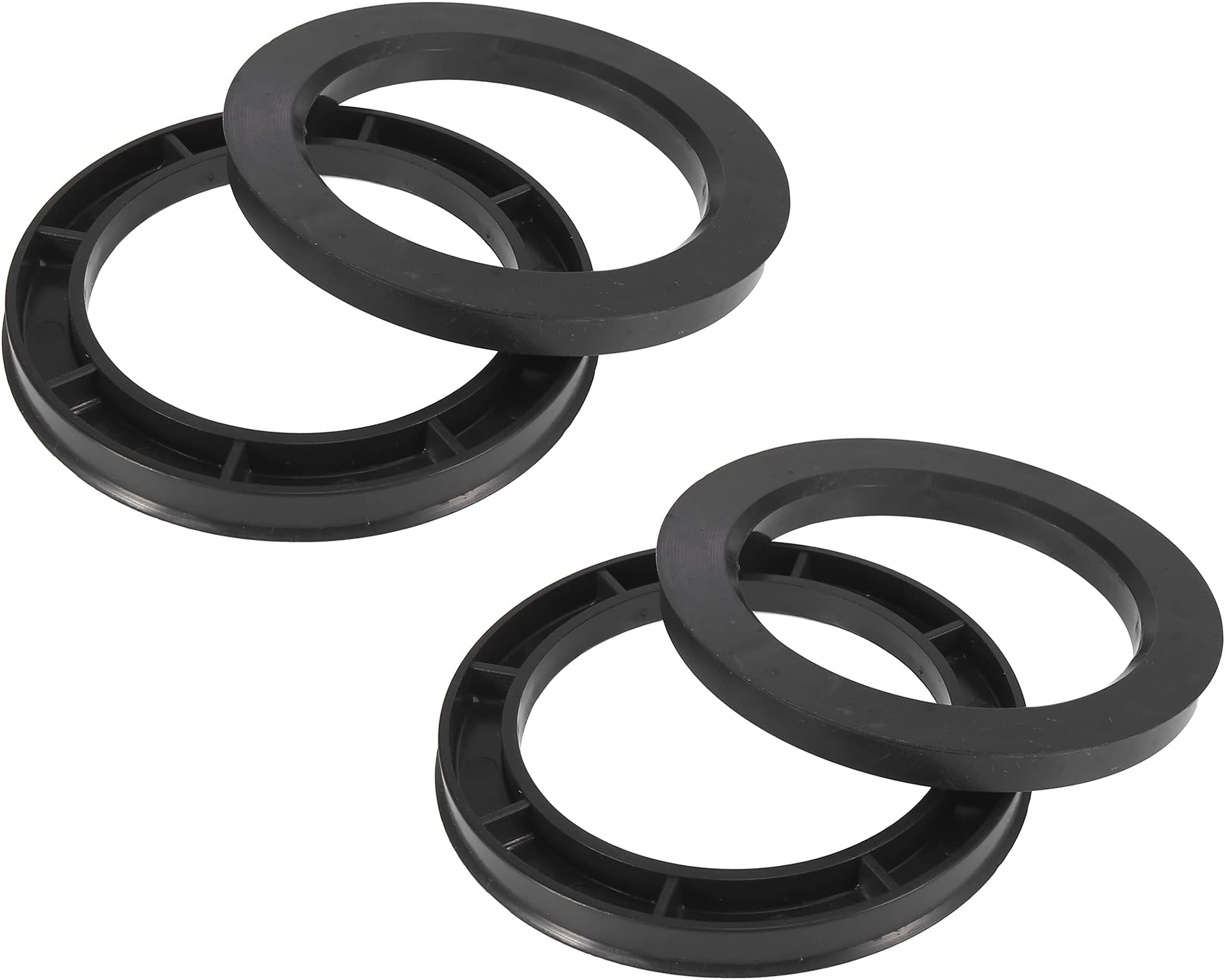 Amazon.com: WHEEL CONNECT Hub Centric Rings, 106 to 78.1, Set of 4, ABS ...