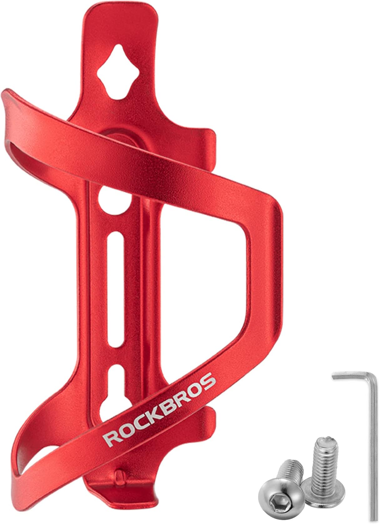 Amazon.com: ROCKBROS Bike Water Bottle Cage Holder Lightweight Alloy ...