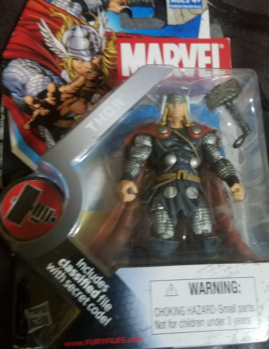 Amazon.com: Marvel Universe Series 2 The Avengers Thor 3 3/4 Inch ...