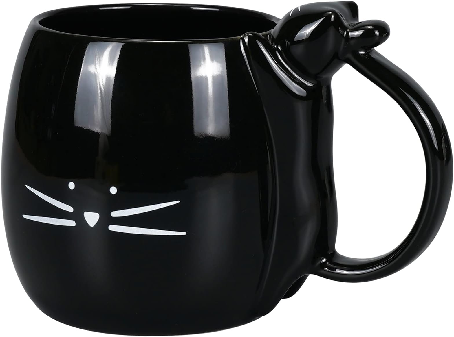 Amazon.com: Home-X - Ceramic Cat Coffee and Tea Mug, The Perfectly Fun ...