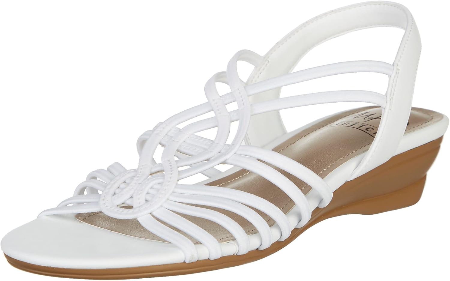 Amazon.com | Impo Womens Roxanne Sandals 7.5 White | Flats