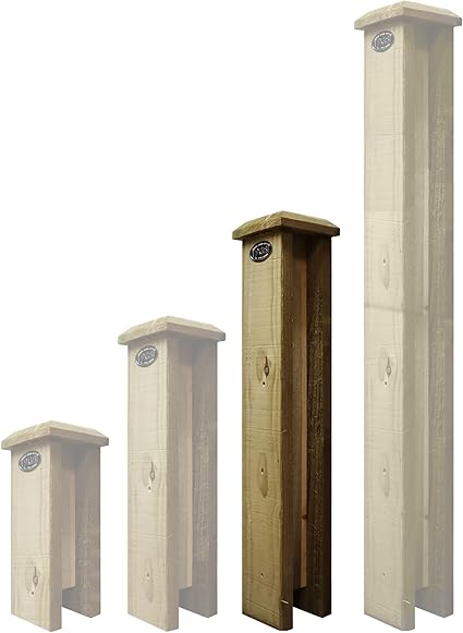 Premier Garden Supplies Concrete Post Extenders (2-WAY STRAIGHT) W ...