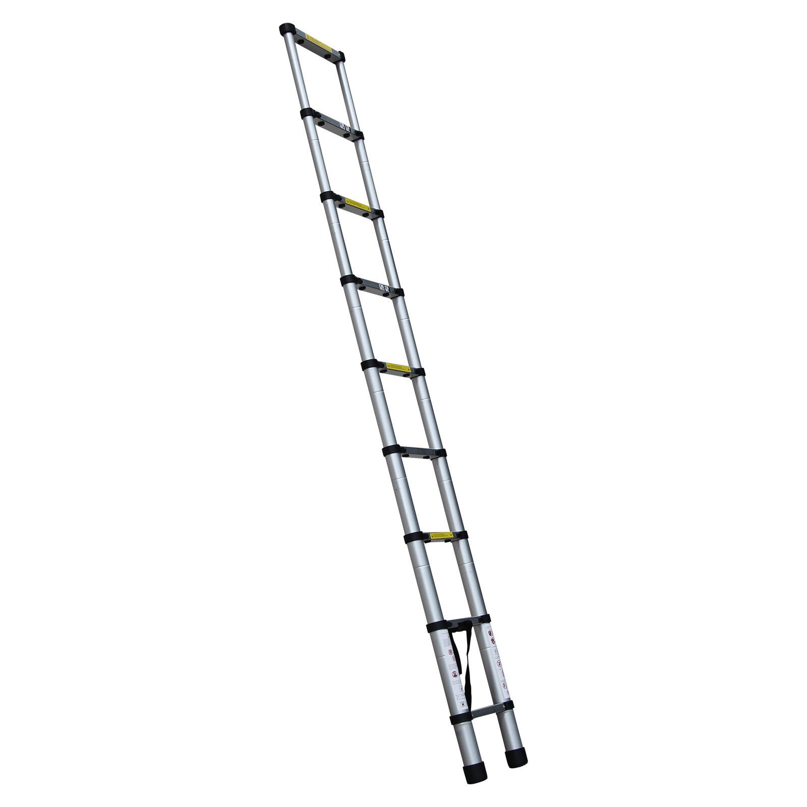 Buy DIY Multi-Purpose Aluminium 2.6m Telescopic Loft Ladder 9 Step ...