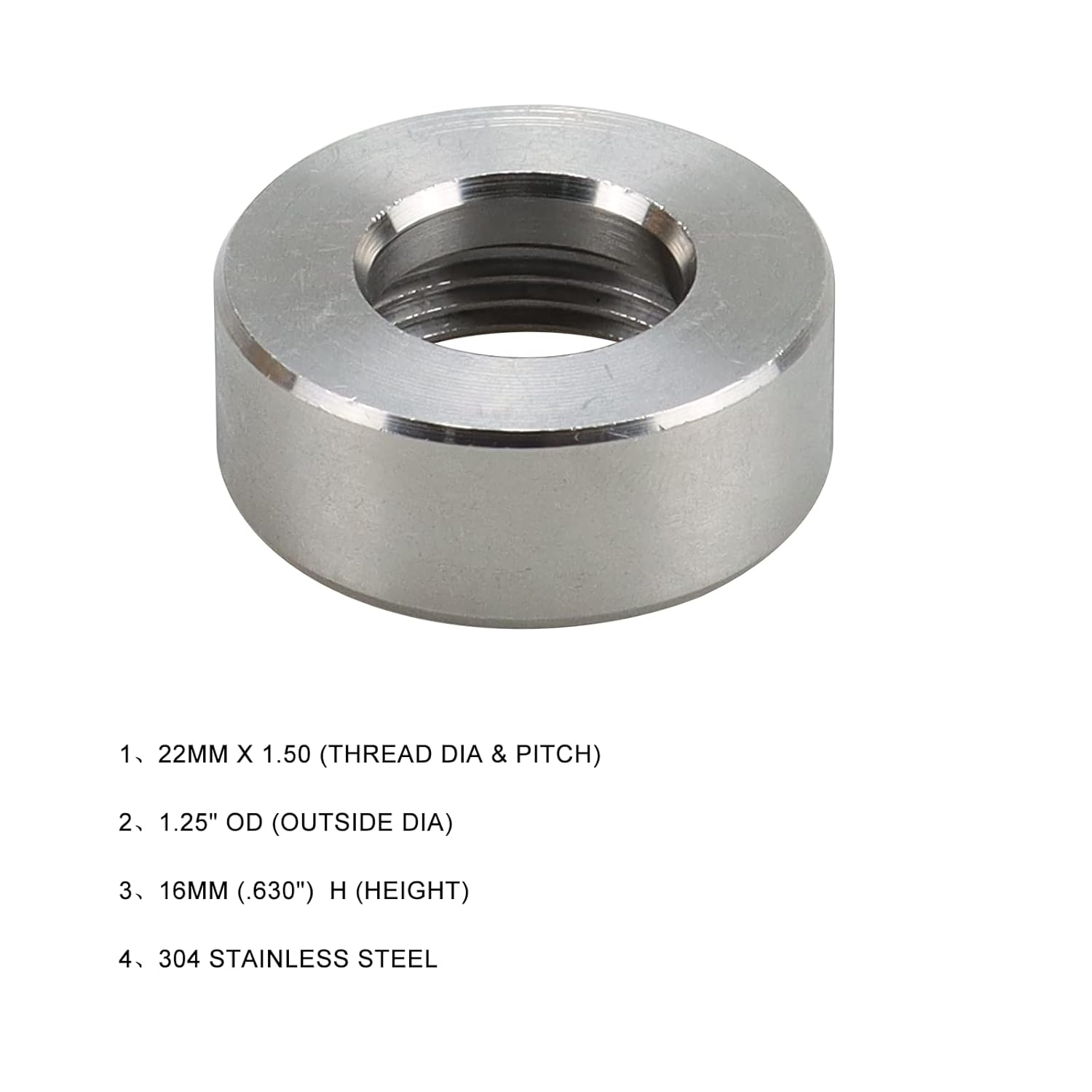 M22 x 1.5 Soot Sensor Repair Fitting/Mount/Weld Bung User Manual