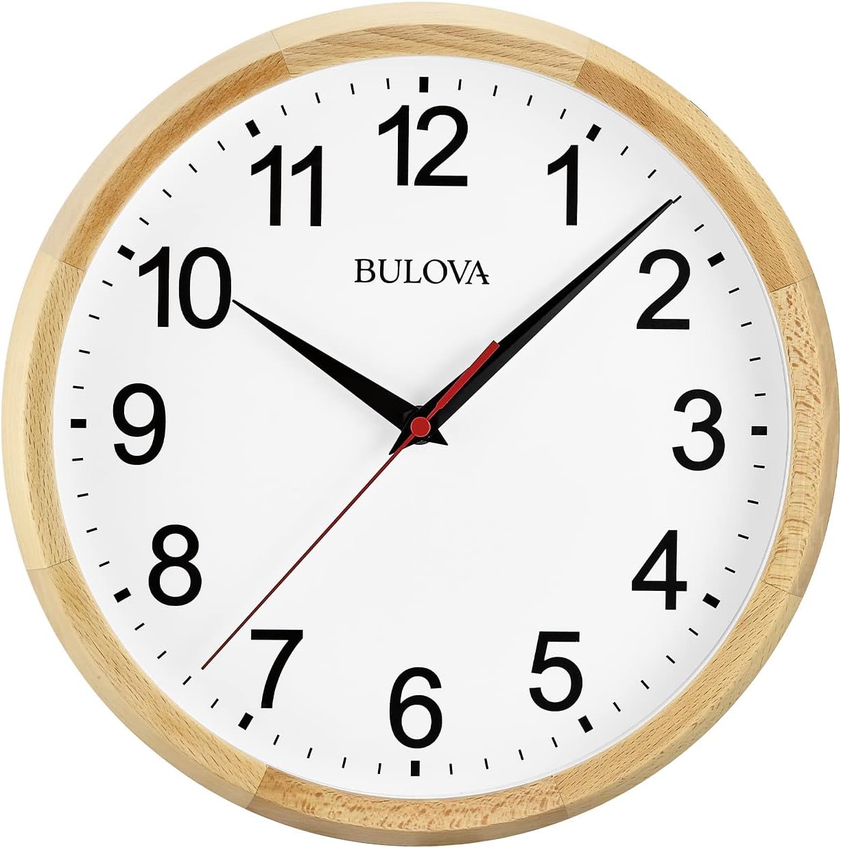 Amazon.com: Bulova C4228 Reedham Clock, Walnut Finish : Home & Kitchen