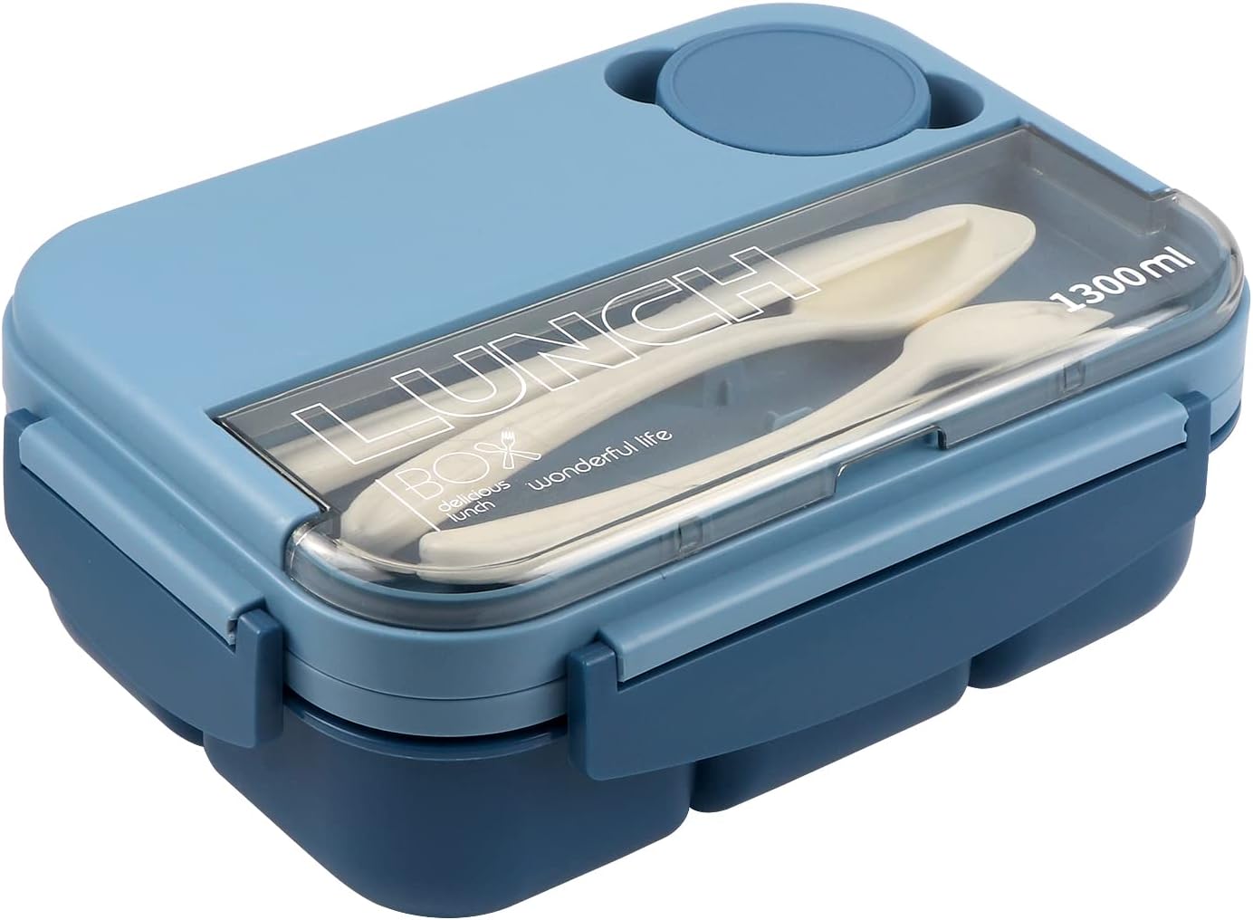 Amazon.com: NatraProw Bento Box Adult Lunch Box, 4 Compartment Bento ...