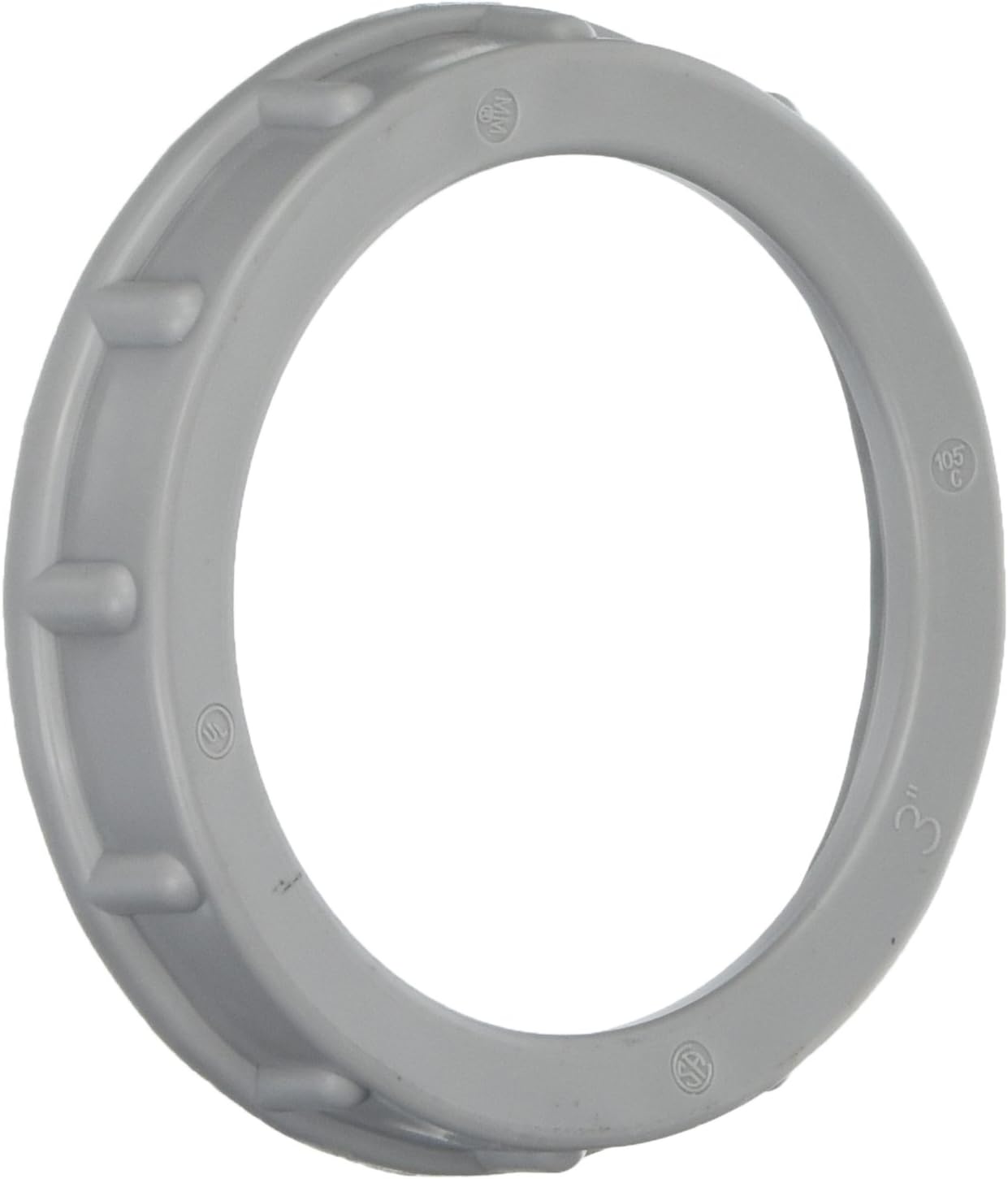 Halex, 3 in. Rigid Plastic Insulating Bushing , 75230, 1 per pack ...