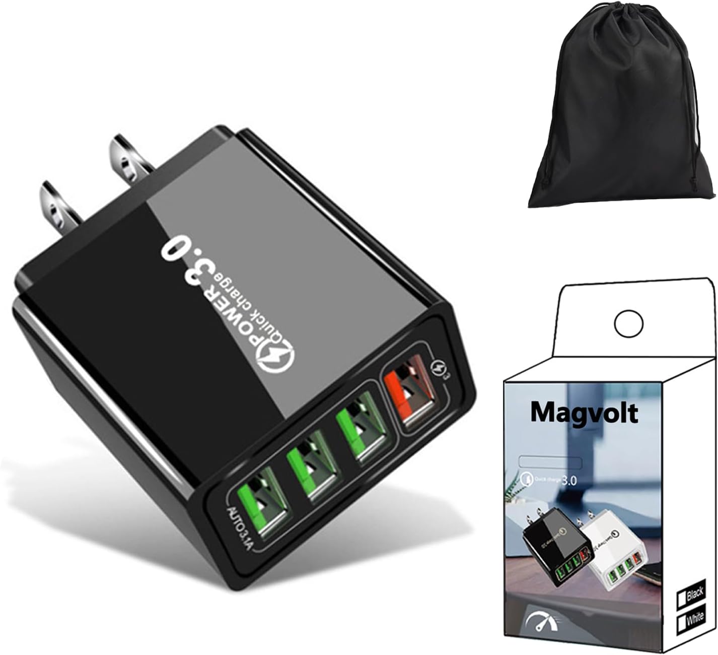 Amazon.com: Magvolt Pro Phone Charger, Mag Volt Pro Phone Charger, 4 ...