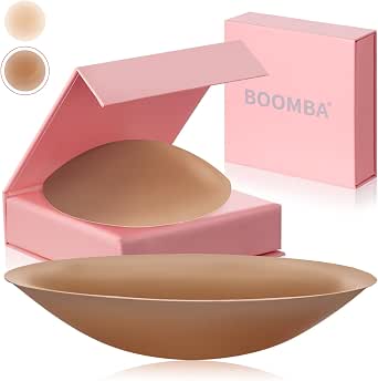 Amazon.com: Boomba Cubiertas de pezón reutilizables adhesivas de ...