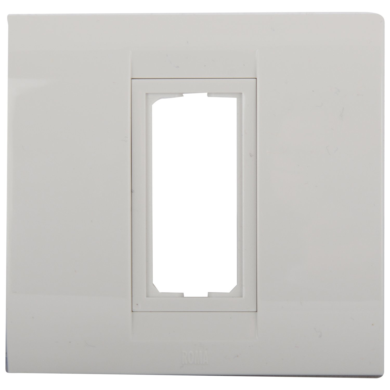 Anchor Roma 1 Module Tresa Plate, White : Amazon.in: Home Improvement